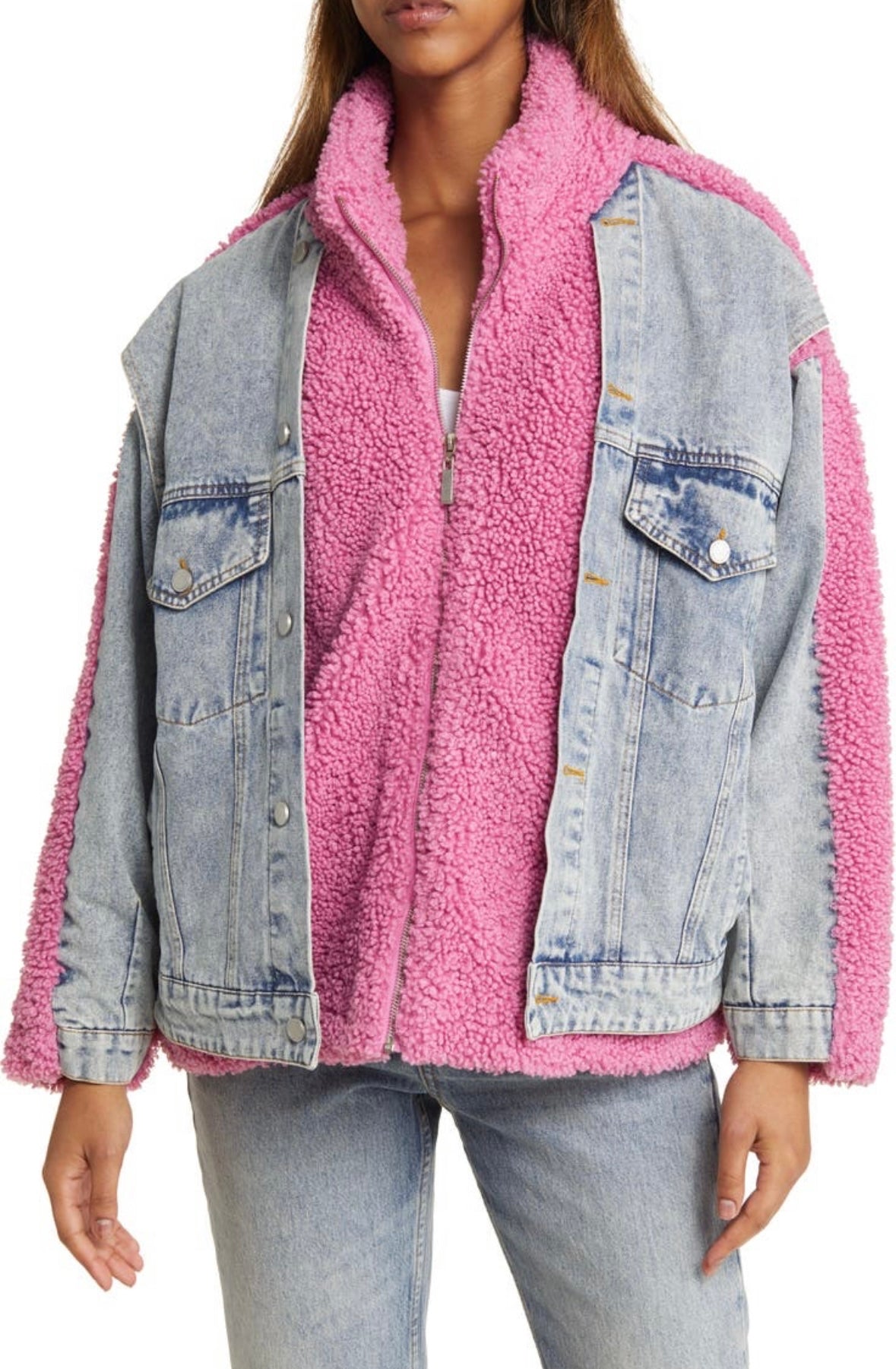 Bear Hug Jacket Pink – J10 Design