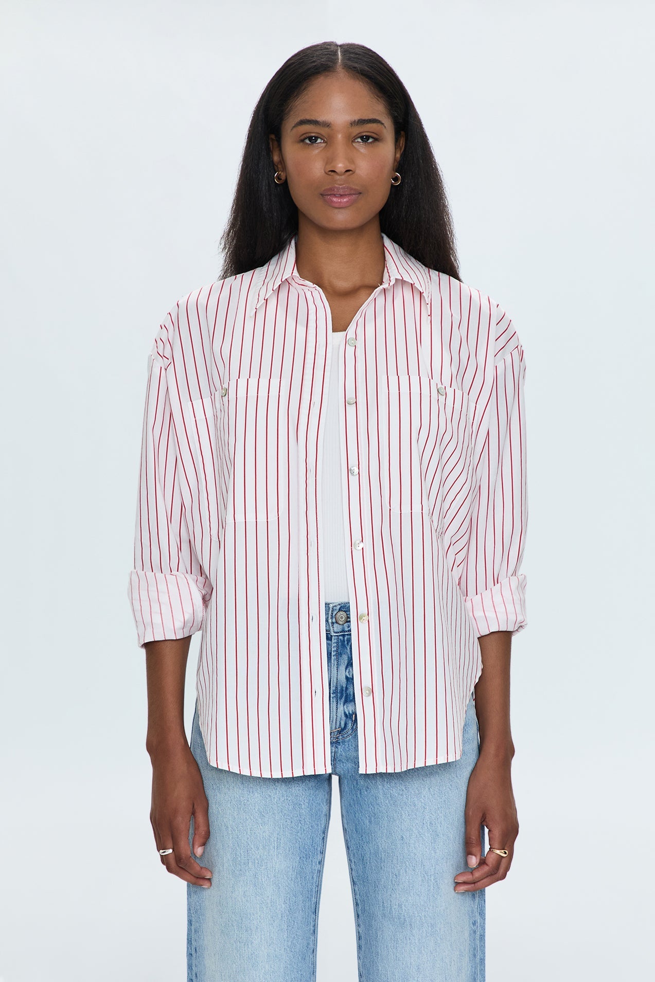 Samantha Oversized Button Up Shirt – J10 Design