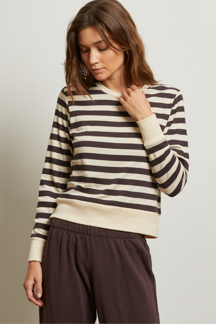 Stef Stripe Top – J10 Design
